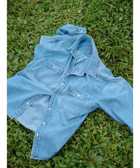 To b by agnes b x RED CARD TOKYO Bronx with To b デニムシャツ To b by agnès b トゥービー バイ アニエスベー