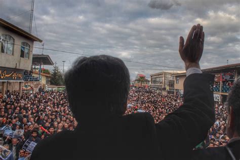 تجمع حامیان محمد شیخان کاندیدای انتخابات در شهر پره سر گیلان خزرنما