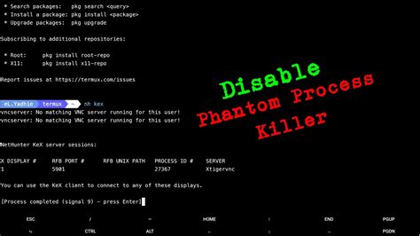 Cara Fix Error Signal 9 Pada Termux Kali Linux Android Youtube