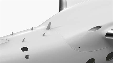 Twin Engine Business Jet Flight 3d Model 149 3ds Blend C4d Fbx