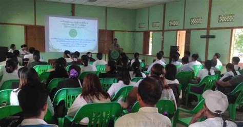 တပ်ကုန်းမြို့နယ် ဂွေးပင်စံပြကျေးရွာသို့ ကျေးလက်ဒေသဖွံဖြိုးတိုးတက်ရေးဦးစီးဌာန ရုံးချုပ် မှ သင်တန