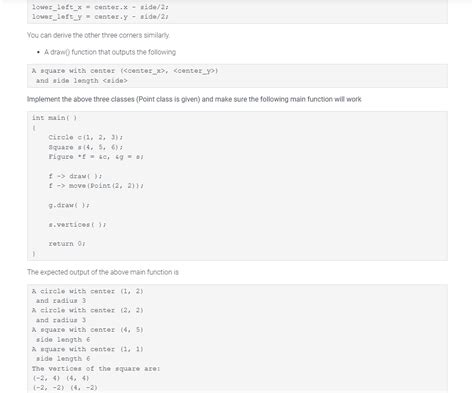 solved 11 20 polymorphism abstract class exercise 2 given