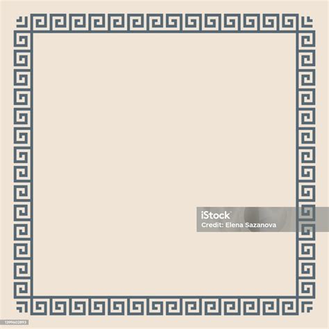 그리스어 키 패턴 사각형 프레임 장식적인 고대 비열한 사람 아테네에 대한 스톡 벡터 아트 및 기타 이미지 아테네 모자이크 개체 그룹 Istock