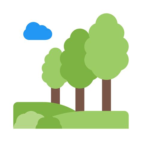 Trees Forest Icon Download On Iconfinder On Iconfinder
