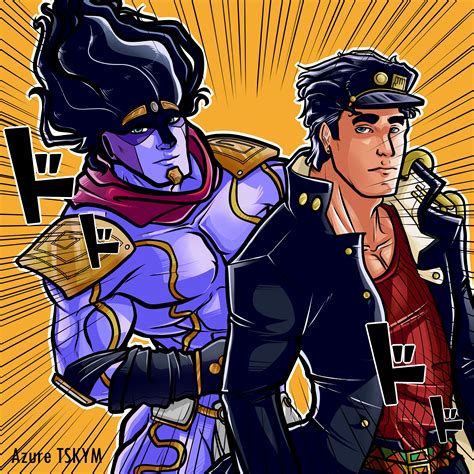 Jotaro And Star Platinum By Tskym On Newgrounds