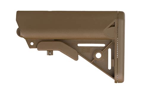 B5 Systems Enhanced Sopmod Coyote Brown Synthetic For Ar Platform With Mil Spec Receiver