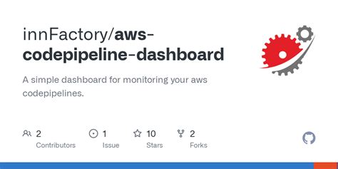 Github Innfactoryaws Codepipeline Dashboard A Simple Dashboard For Monitoring Your Aws