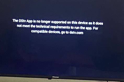 Using The DSTV App It S No Longer Working On These Devices
