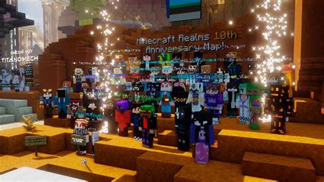 Minecraft Launches Massive Java Realms Map For 15th Anniversary