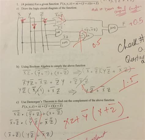 Solved For A Given Function F X Y Z Xz Y Z X Z Chegg Com