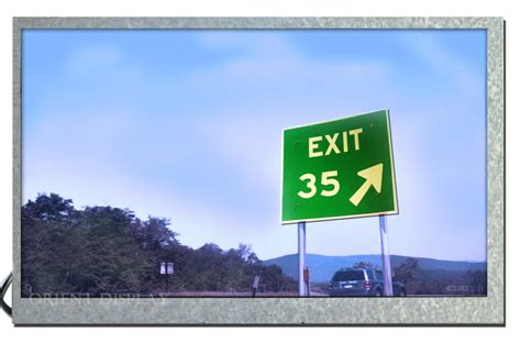 Orient Display Color Tft Lcd Display Custom Color Tft