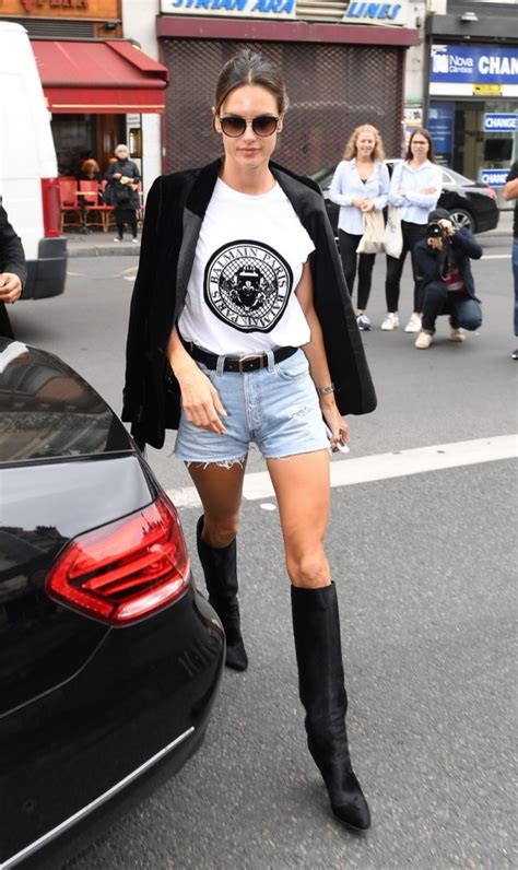 Alessandra Ambrosio Sexy At Paris Fashion Week Photos The Fappening