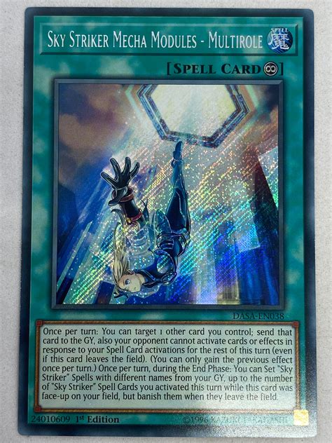 Sky Striker Mecha Modules Multirole Dasa En038 Genesis Tcg