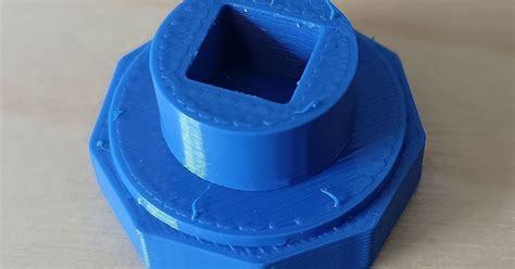 Openscad Flat Square Key By Starwhooper Download Free Stl Model