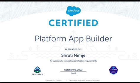Shruti N On Linkedin Cognizant Salesforce Trailblazer Learningsalesforce