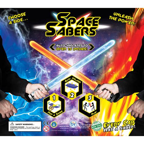 Space Sabers 2 Double Sided Printed Display 8 X 9 Brand Vending