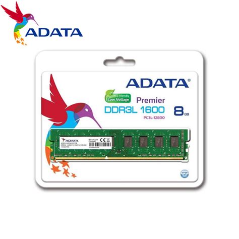 Adata 8gb Ddr3l 1600 Udimm Pc3l 12800 Addu1600w8g11 Ayoub Computers Lebanon