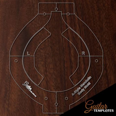 Mandolin Body Mold Template Guitar Templates