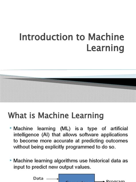 Chapter 1 Introduction To Machine Learning Pdf Machine Learning