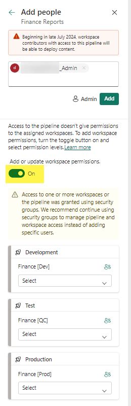 Why Cant My Fabric Admin See A Deployment Pipeline Data Work Mom
