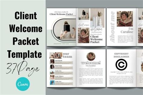 Client Welcome Packet Template Canva Graphic By Craftsmaker · Creative Fabrica