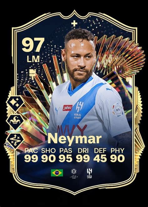 Neymar Carta Tots Cartas De Fútbol Jugadores De Fútbol Taquetes De