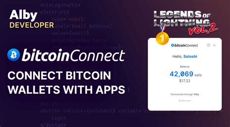 Bitcoin Connect Connect Bitcoin Wallets With Apps