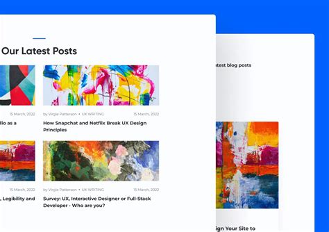 Prebuilt Personal Blog Website Template For React Web App
