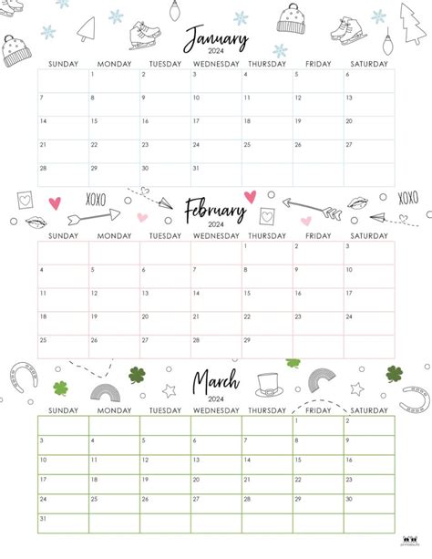 Three Monthquarterly Calendars 36 Free Calendars Printabulls