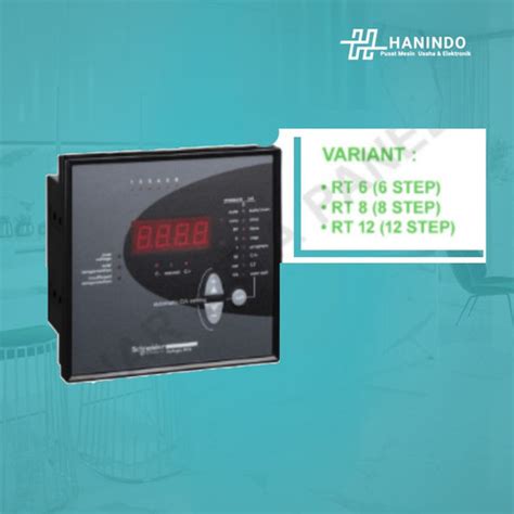 Jual Power Factor Regulator Pfr Schneider Varlogic Rt6 Rt8 Rt12 6 8 12 Step Rt6 6 Step