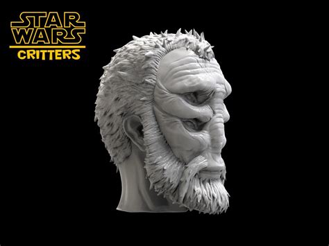 Faddera Rabar Head Sculpt Stl File Etsy