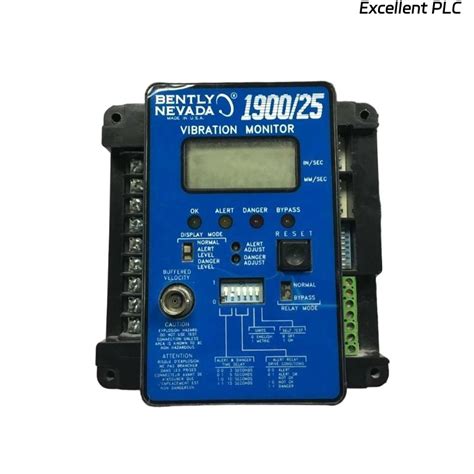 Bently Nevada 190025 01 00 Vibration Monitor Installation Guide For