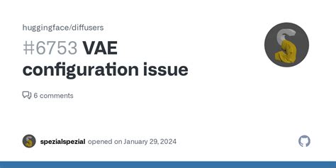 Vae Configuration Issue · Issue 6753 · Huggingfacediffusers · Github