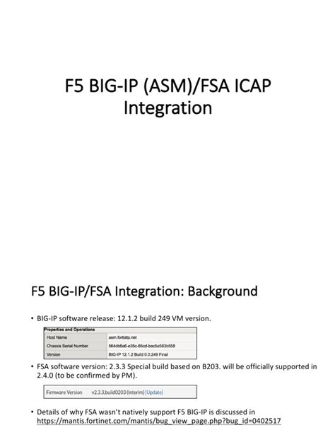 F5 Fsa Integrationv10 Pdf Proxy Server Computer Engineering