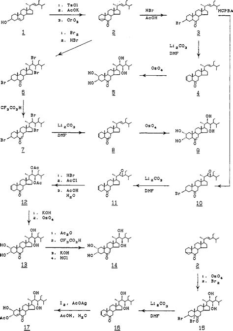 Figure 1 From Synthesis Of Brassinosteroids Semantic Scholar