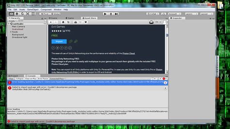Failed To Import Package With Error Couldnt Decompress Package · Issue 59 · Microsoft
