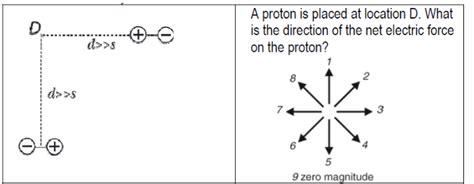 Solved A Proton Is Placed At Location D What Is The Chegg Com