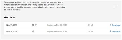 Use Microsoft Privacy Dashboard To Delete And Download Activity History