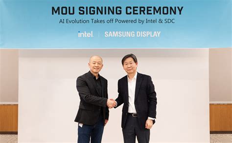 Samsung Display Partners Med Intel For å Utvikle Next Gen Display Solutions Optimalisert For