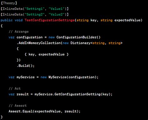 Strategies For Testing Configuration Settings In Unit And Integration