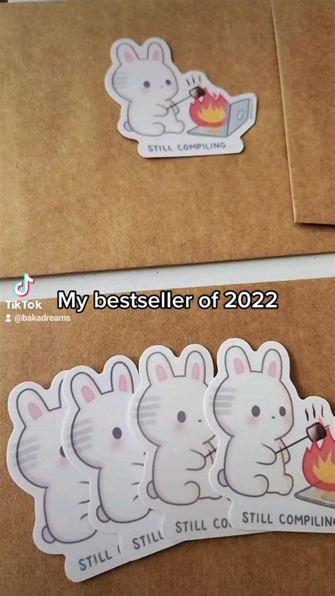 Still Compiling Bunny Sticker Software Engineer T Programmer