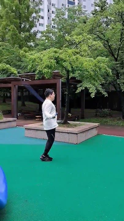 7월 2일 줄넘기 한번에 130개 오늘 도합 1000개 하기 일상 Staystrong Youtube