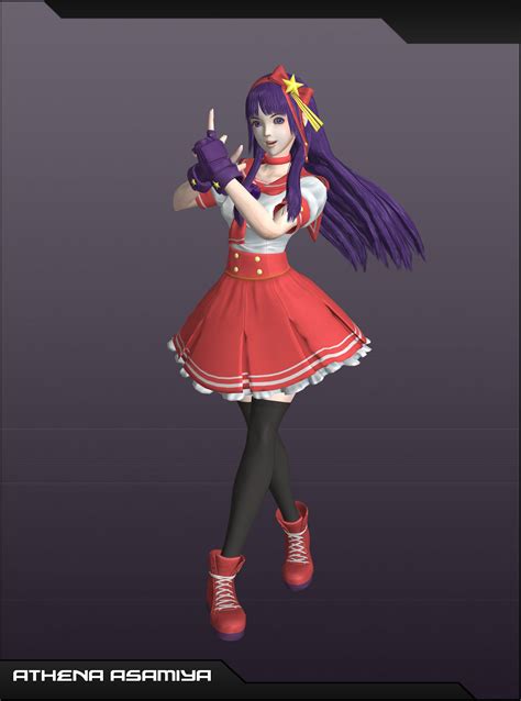 Kof Xiv Athena Asamiya By Cssobral2013 On Deviantart
