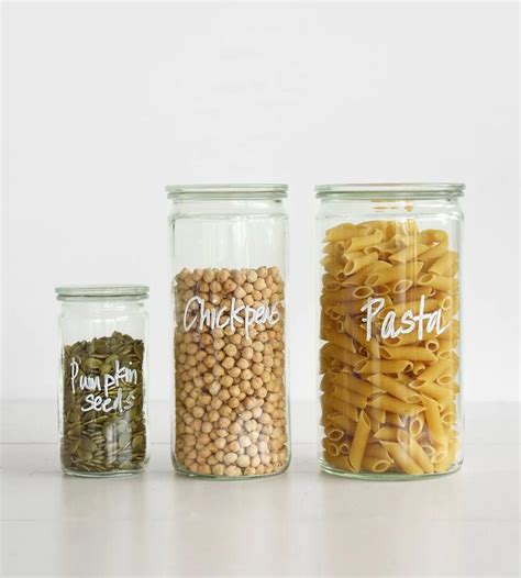 Cylinder Jar With Glass Lid By Weck Jar Weck Weck Jars