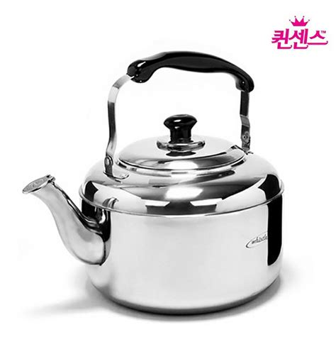 퀸센스 휘슬 스텐주전자 15리터 2리터 4리터 5리터 7리터 10리터미니대용량보리차육수멜로디삐삐 티몬