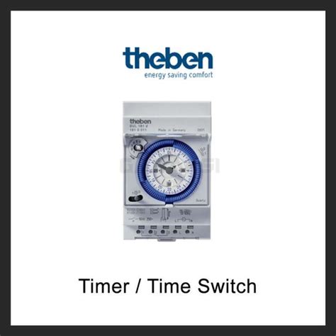 Promo Theben Timer Sul181d Time Switch Analog Panel Diskon 35 Di Seller Berkah Suci Kali