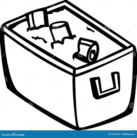 Cooler With Drinks Cokes Sodas Or Beer Vector Stock Vector Image 1523716