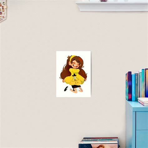 Mabel And Bill Cipher Art Print By Highjinkx Redbubble