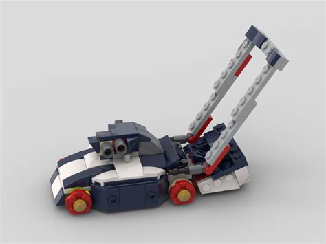 Lego Moc 31088 Lawn Mover By Klintisztvud Rebrickable Build With Lego