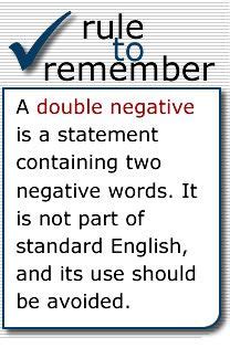 7 Double Negatives Ideas Double Negative Negativity Reading Skills Activities